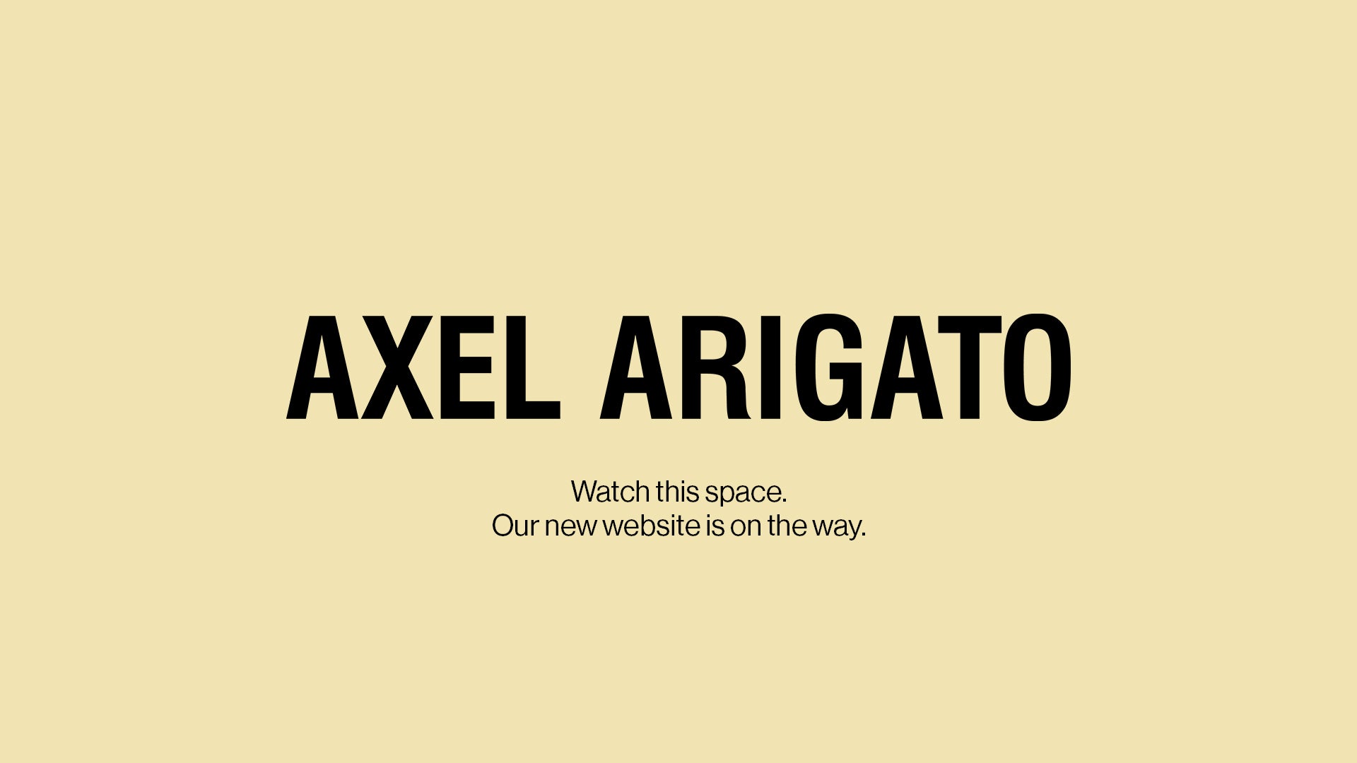 Tienda Oficial de AXEL ARIGATO